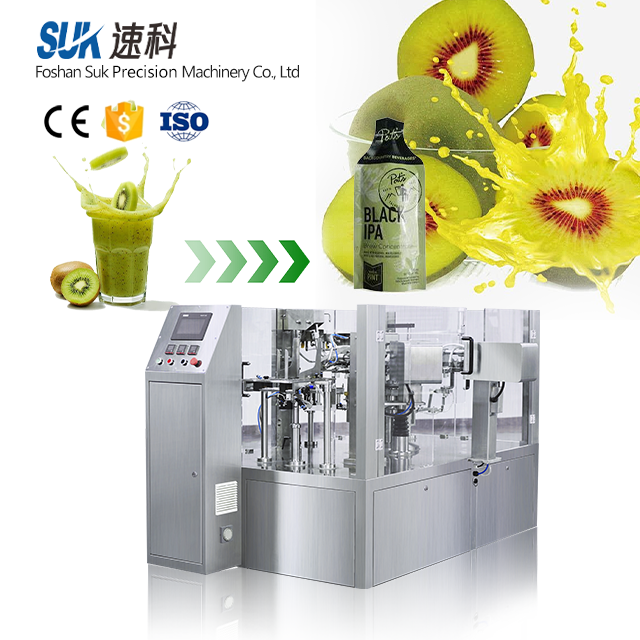 SUK Bag Drink Packaging Machine Fully Automated Factory