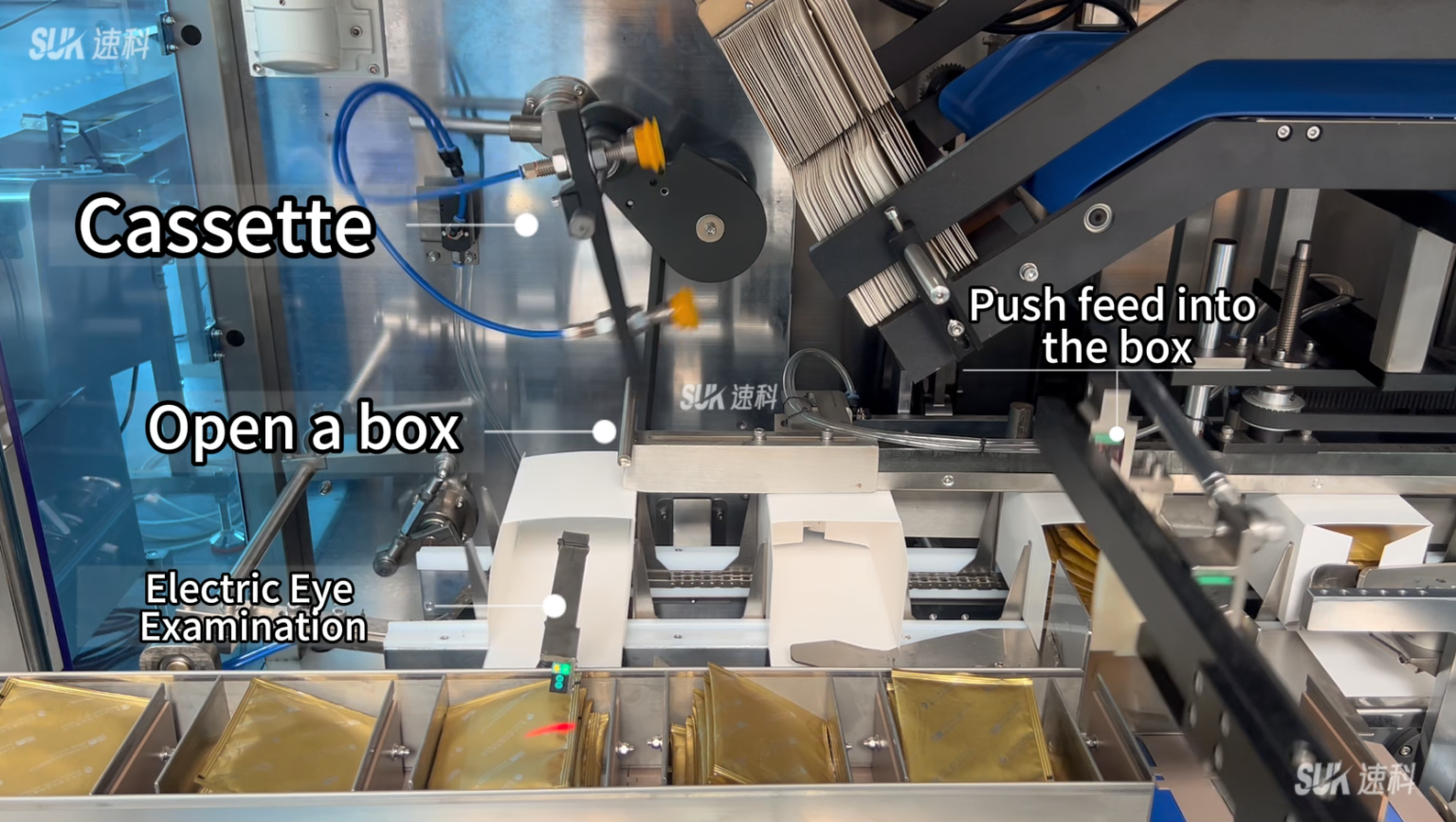 Tea Bag Sorting And Cartoning Packaging Line - Foshan Suk Precision ...